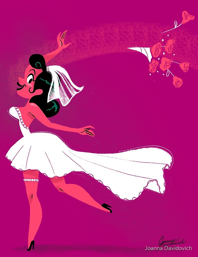 "Blushing Bride" by Joanna Davidovich | Redbubble