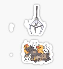 Claw Machine Stickers | Redbubble