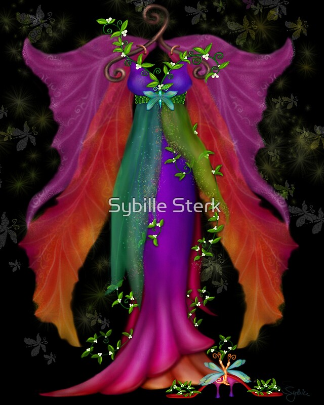"Titania Dress" by Sybille Sterk | Redbubble
