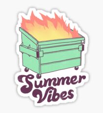 Summer Vibes Stickers | Redbubble