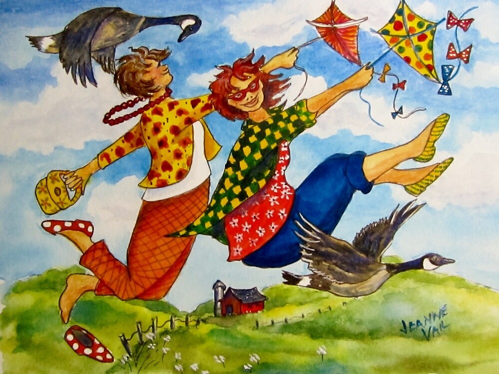 "Should Have Had The Fries With Lunch" by Jeanne Vail | Redbubble