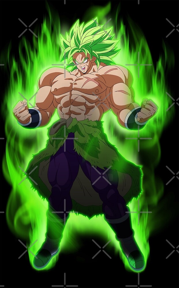 "new broly " by DeadThreads | Redbubble