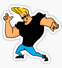 Johnny Bravo Stickers | Redbubble