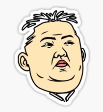 Kim Jong Un Stickers | Redbubble