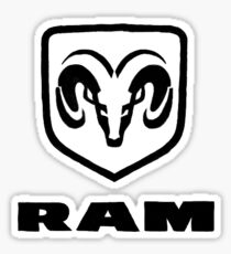 Dodge Ram Stickers | Redbubble