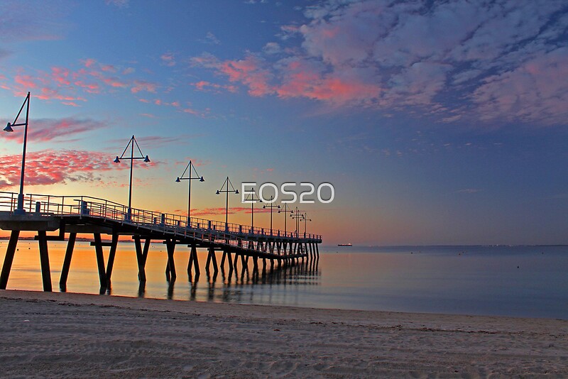 "New Rockingham Jetty " by EOS20 | Redbubble