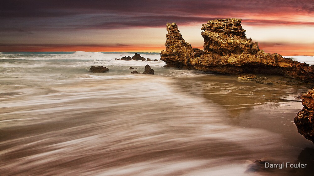 ""Sunset Point",Point Roadknight,Anglesea,Australia." by Darryl Fowler ...