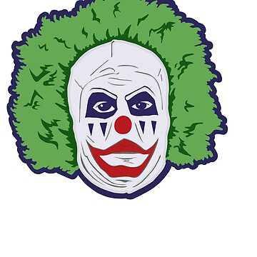 "Doink the clown" Sticker for Sale by PEArt | Redbubble