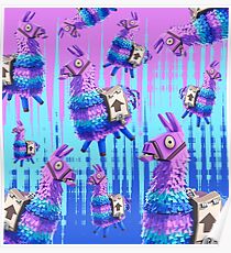 Fortnite Llama: Posters | Redbubble