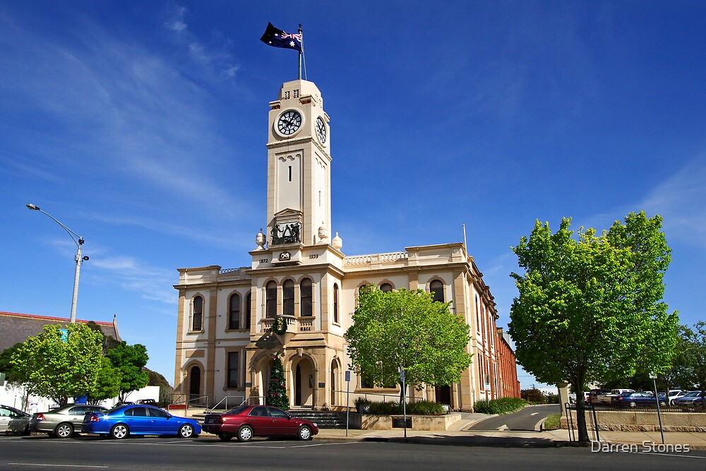 "Stawell Town Hall" by Darren Stones | Redbubble