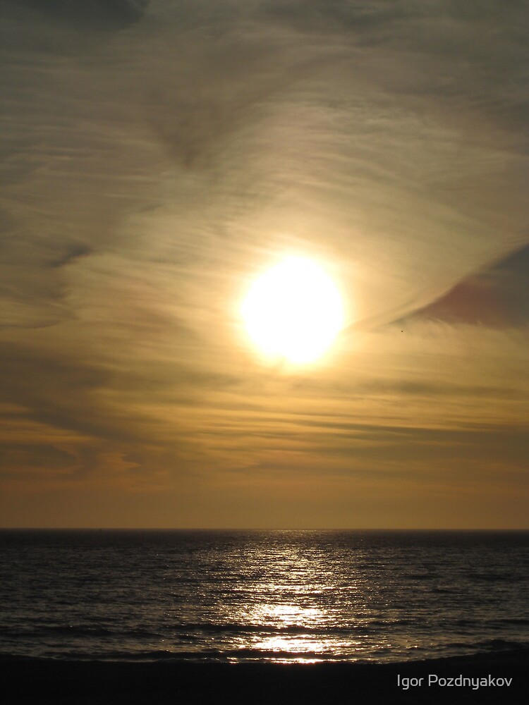 "Sunset in Half Moon Bay. California 2007" by Igor Pozdnyakov | Redbubble