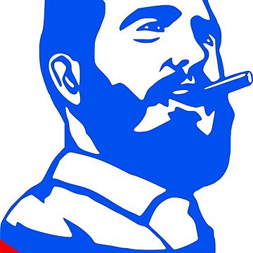"fidel, castro, fidel castro, cuba" Sticker for Sale by Brendy89 ...