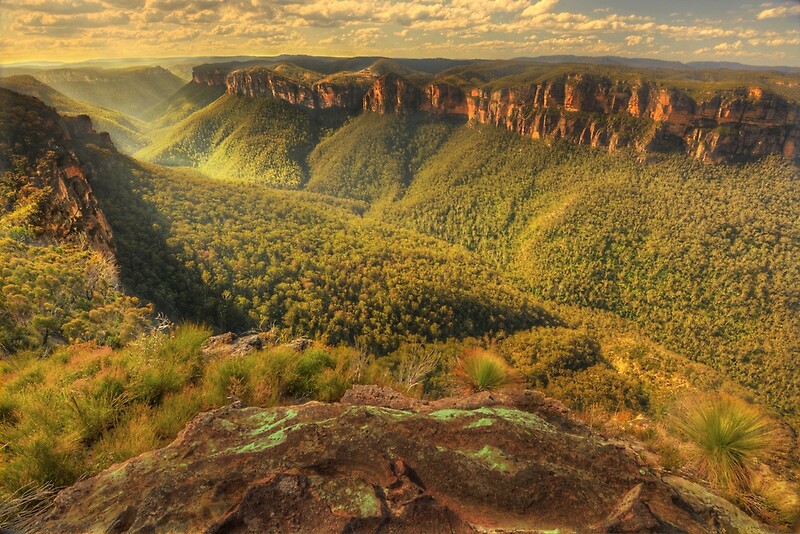 "Grose Valley, Blue Mountains" by Kevin McGennan | Redbubble