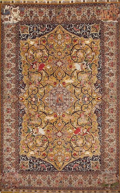 "Tabriz Persian Animal Rug" by Vicky Brago-Mitchell® | Redbubble