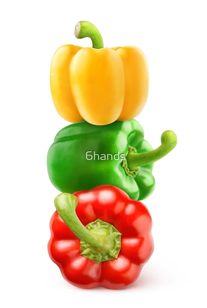 "Peppers pyramid" by 6hands | Redbubble