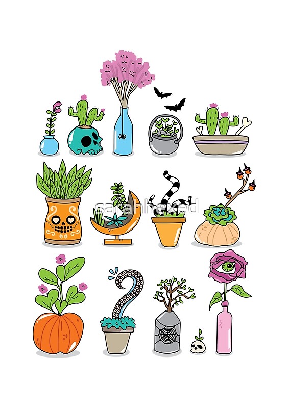 "Spooky Plants" by prouddaydreamer | Redbubble
