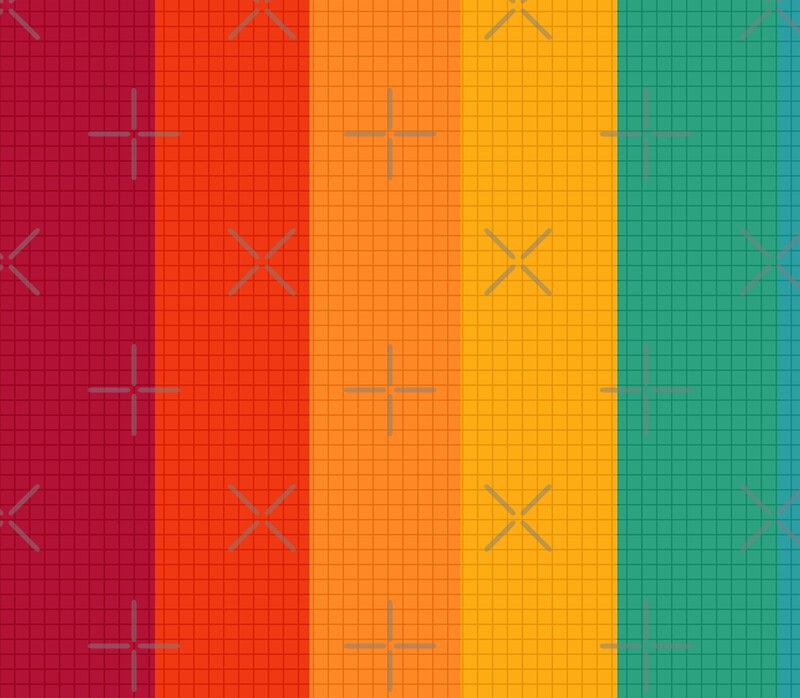 "RETRO GRID" by Emily Zigo | Redbubble