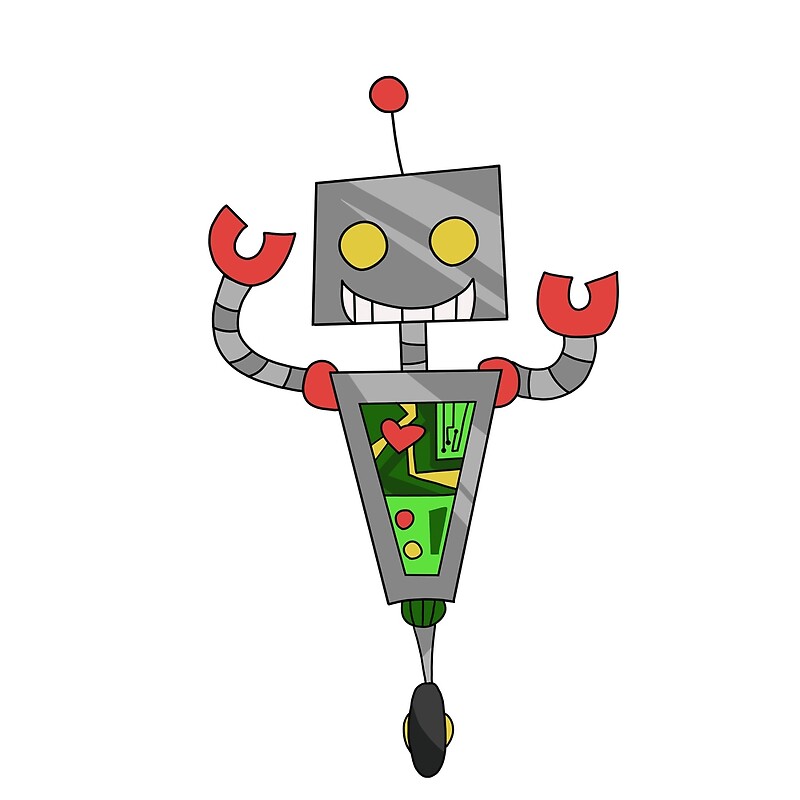 "Funky Robot" by artandstarstuff | Redbubble