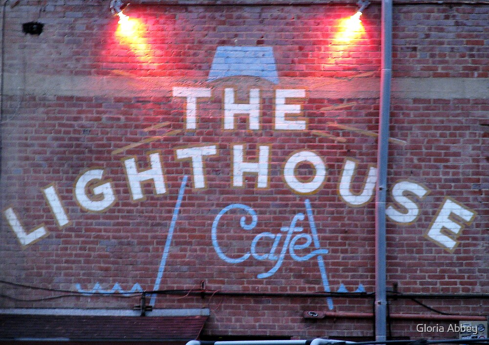 "The Lighthouse Cafe - Hermosa Beach" by Gloria Abbey | Redbubble