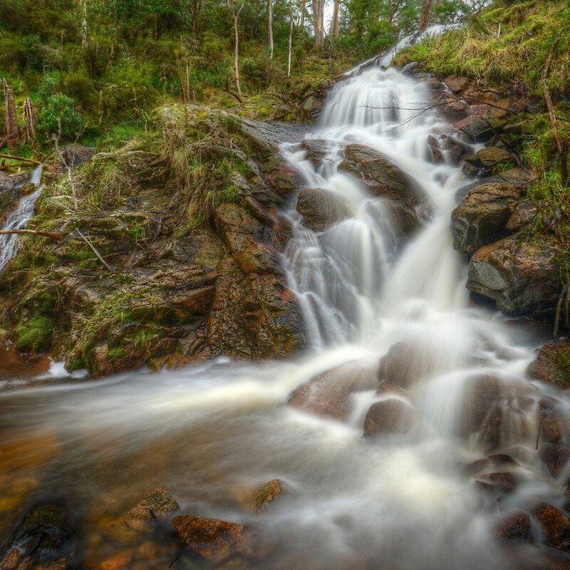 "Back Creek Falls, Mt. Samaria" by Kevin McGennan | Redbubble
