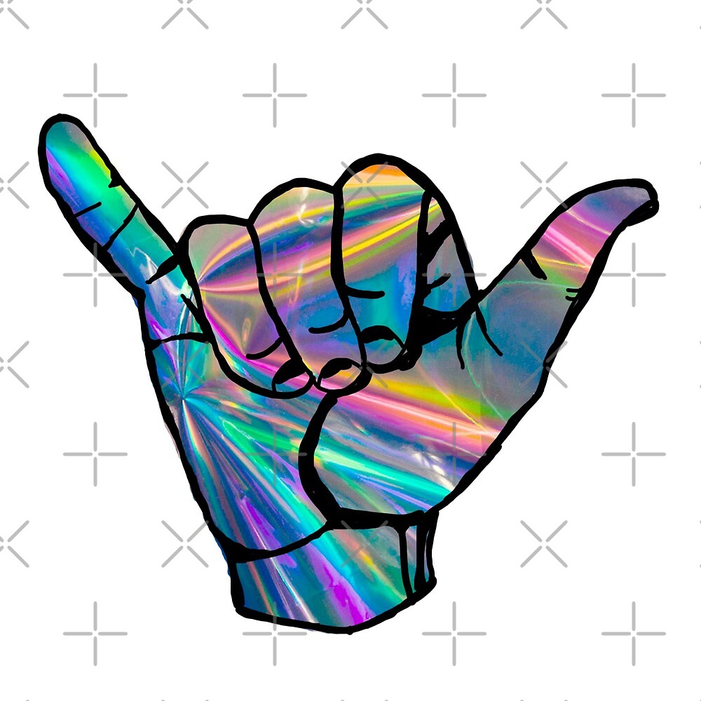 "holo hand" by lolo dottie | Redbubble