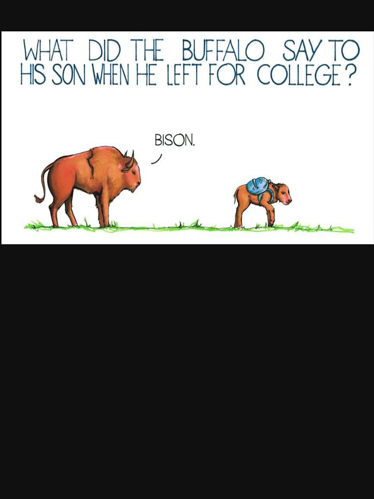 "Funny Bison Shirt - Bison Joke Shirt - Gift For Bison Lovers" T-shirt ...
