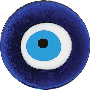 "Nazar Evil Eye Protection Amulet Bead Symbol" Sticker for Sale by ...