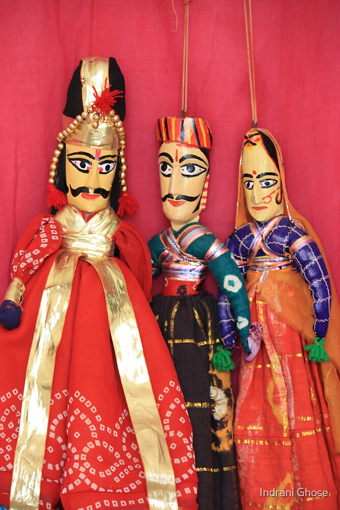 "Rajasthani Dolls" by Indrani Ghose | Redbubble