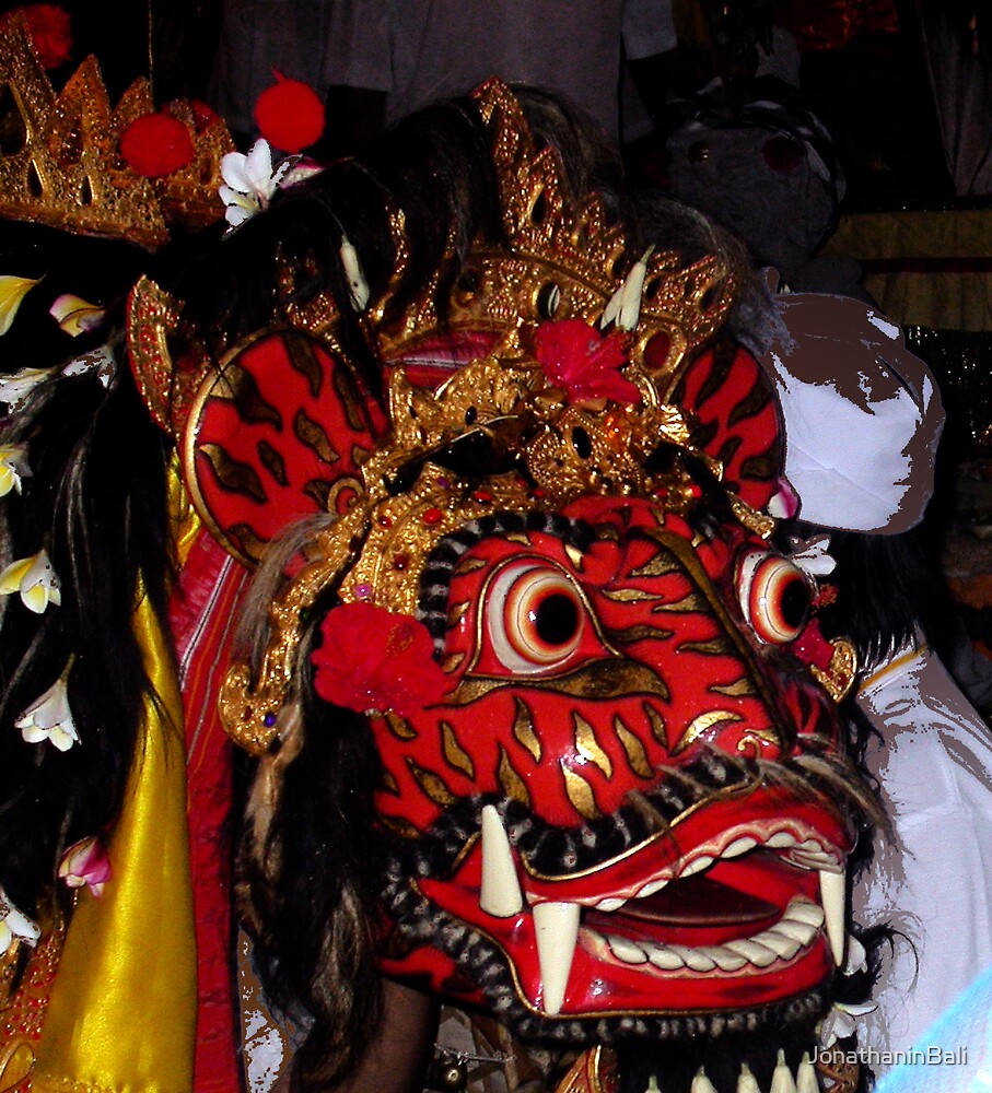 "Tiger Barong, Ubud, Bali" by JonathaninBali | Redbubble