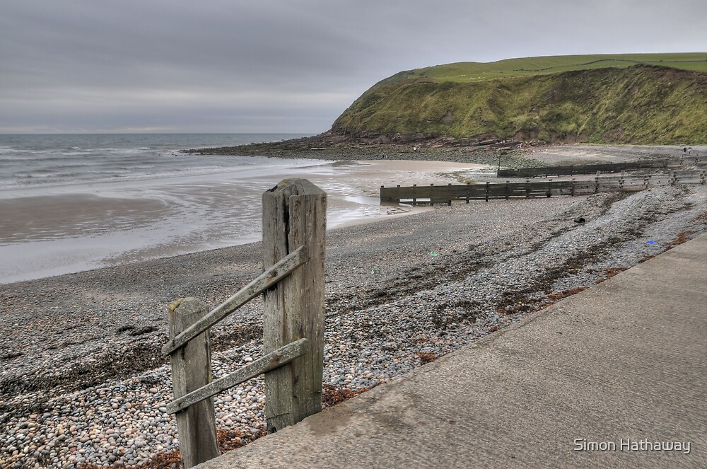 "The beach at St Bees in Cumbria." by Simon Hathaway | Redbubble
