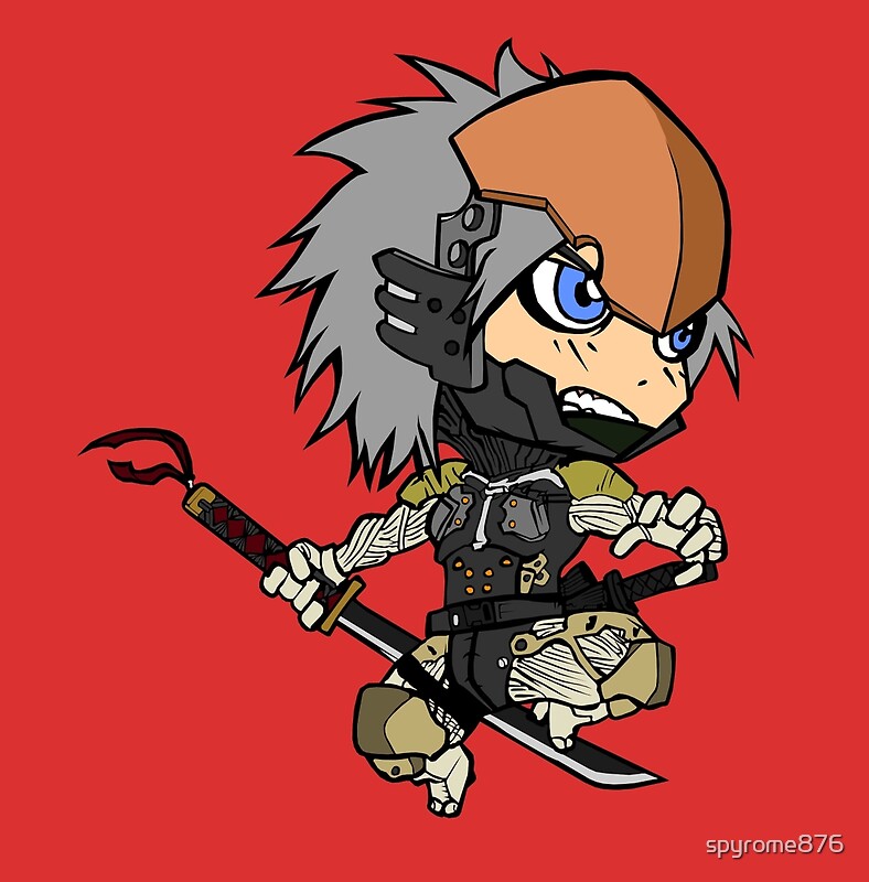 "Chibi Raiden" by spyrome876 | Redbubble