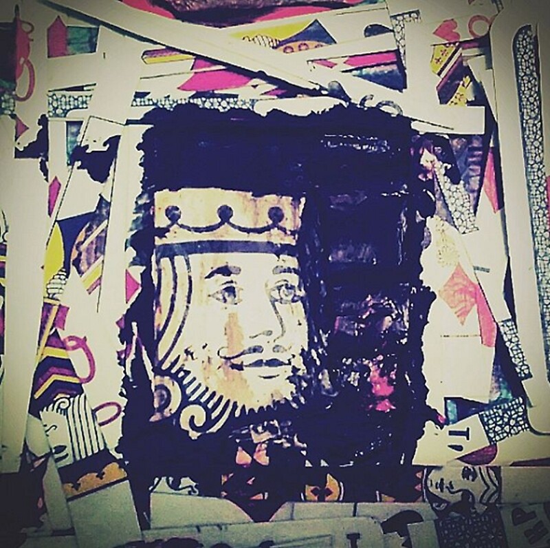 "King Collage" by royalblewitup | Redbubble