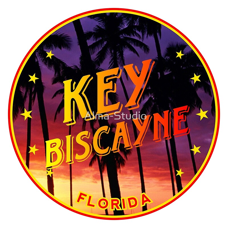 "Key Biscayne, Florida, Key Biscayne with palm trees" by Alma-Studio ...