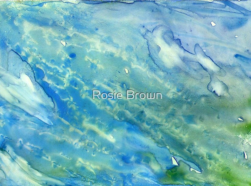 "Under the Sea Abstract" by Rosie Brown | Redbubble