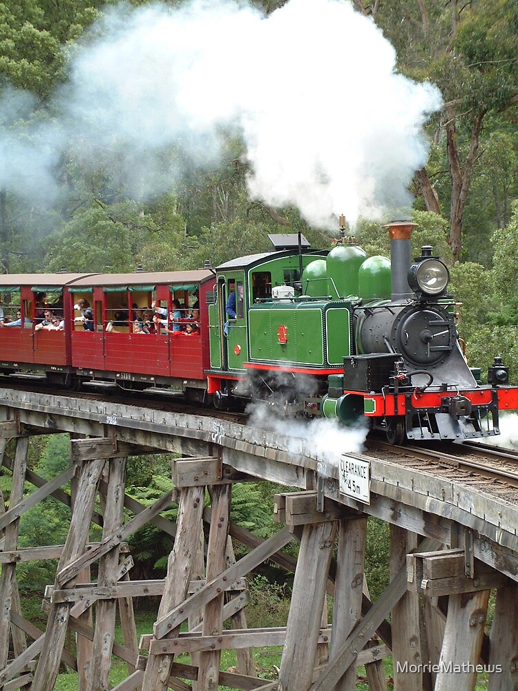 "Puffing Billy" by MorrieMathews | Redbubble