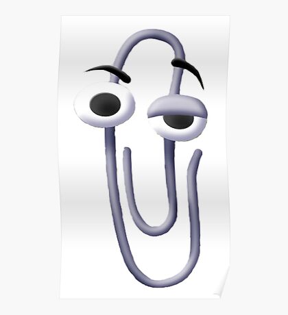 Clippy Posters | Redbubble