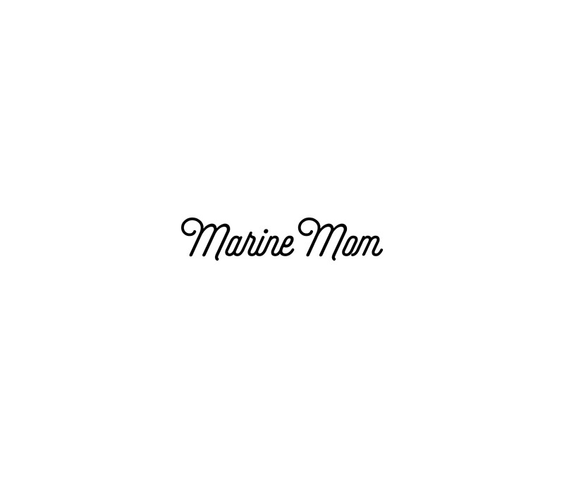 "Marine Mom [Fancy Text]" by ElderArt | Redbubble