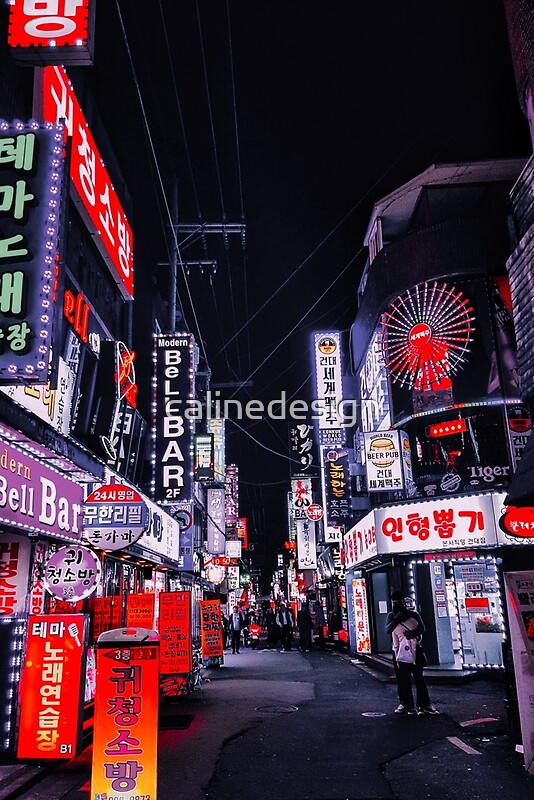 "selective saturation nights" by calinedesign | Redbubble