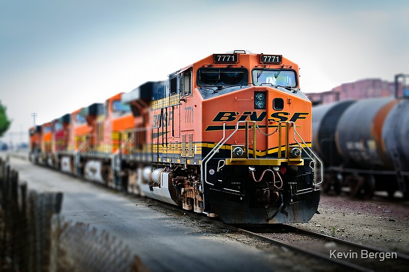 "Real Train" by Kevin Bergen | Redbubble