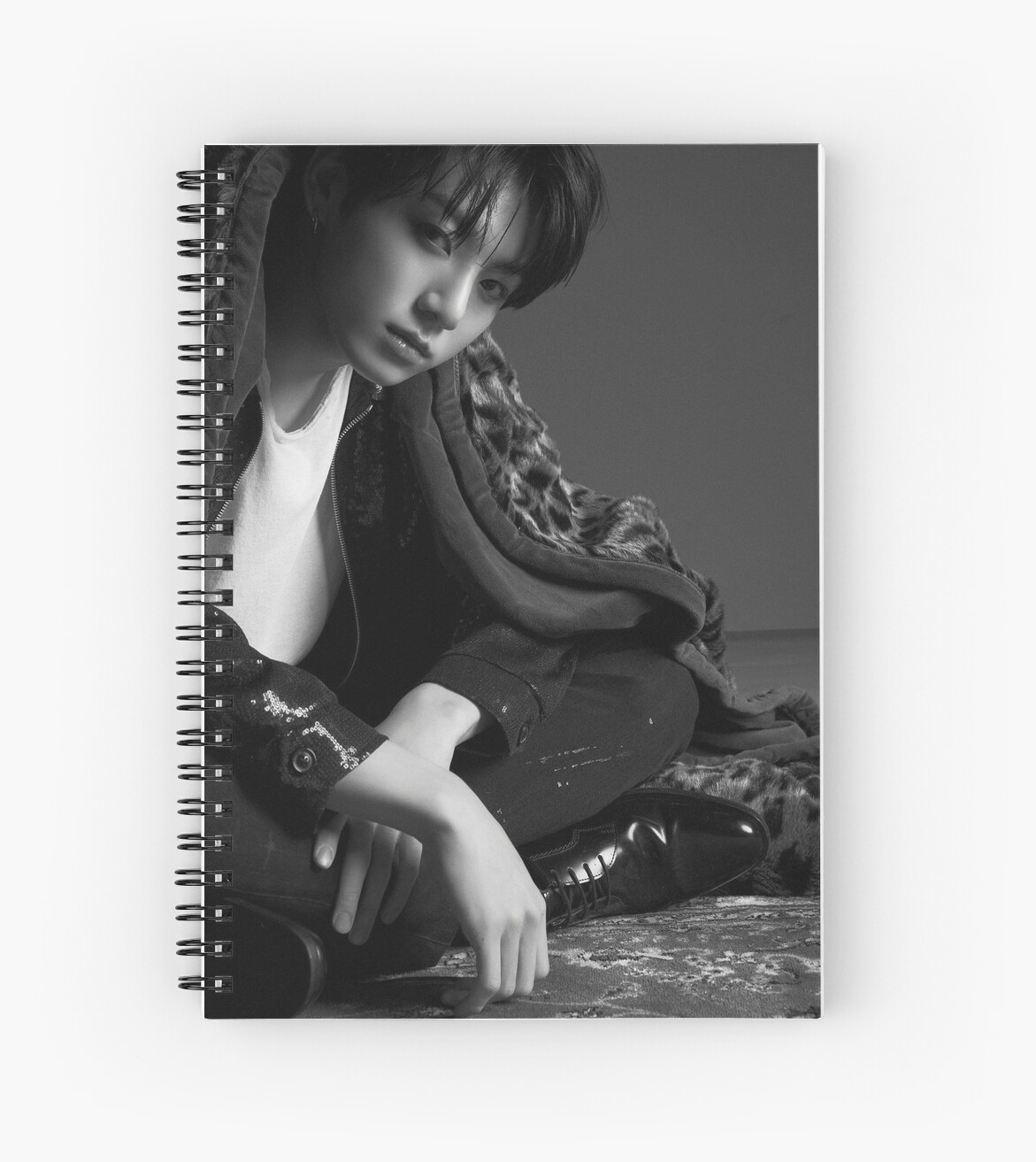 Jungkook Jeon Jung Kook Bts Spiral Notebooks By Baoziherena Redbubble