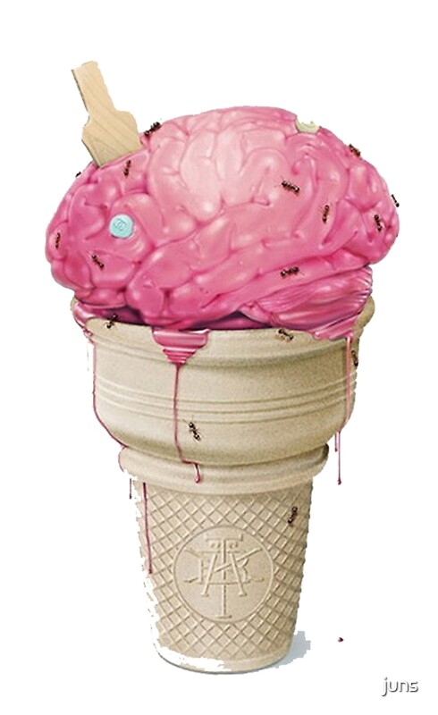 "Brain Ice cream" by juns | Redbubble