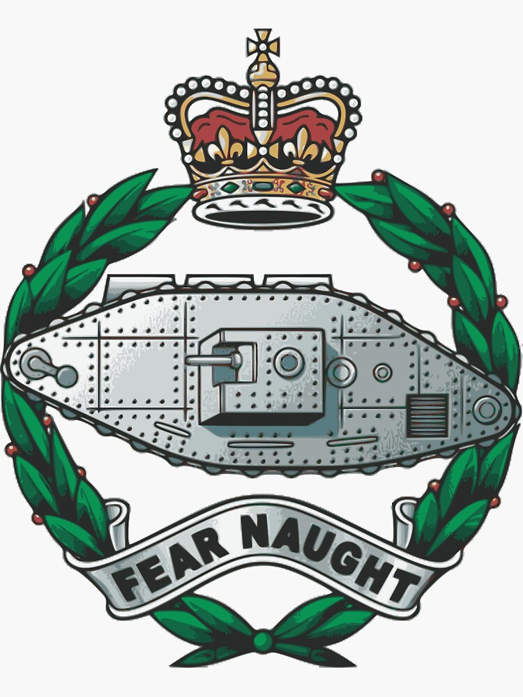 "Royal Tank Regiment - British Army" Sticker by wordwidesymbols | Redbubble