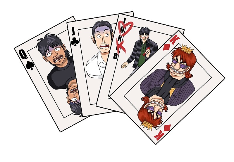 "One Poker Kaiji Cards " by PixieBlossom12 | Redbubble