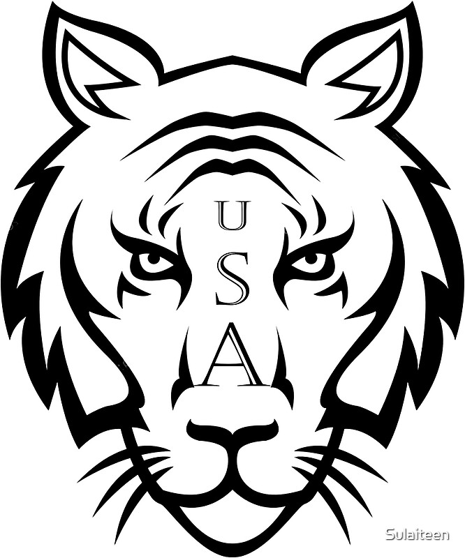 "Lion USA King Of The Jungle Patriotic Animal" by Sulaiteen | Redbubble