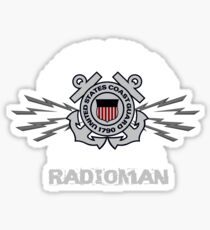 Radioman Stickers | Redbubble