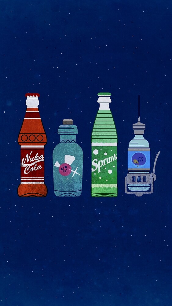 "Retro Video Game Drinks" by AdmiralFlapPlak | Redbubble