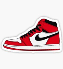 Jordan 1 Stickers | Redbubble