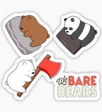 We Bare Bears: Stickers | Redbubble