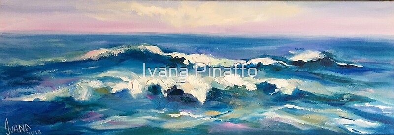 "Choppy seas" by Ivana Pinaffo | Redbubble