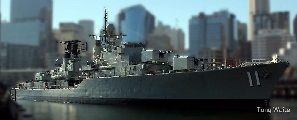 "D11 HMAS Vampire(II)" by Tony Waite | Redbubble